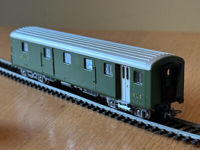 1950s HO Scale Kleinbahn Toy Train BLS Parcels Wagon SBB F4 965 No 382 ...