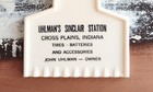 Vintage Advertising Uhlman's Sinclair Station Cross Plains IN Ice ...