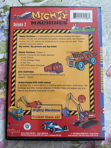 Mighty Machines - Volume 2 (DVD, 2002) 774212317033 | eBay