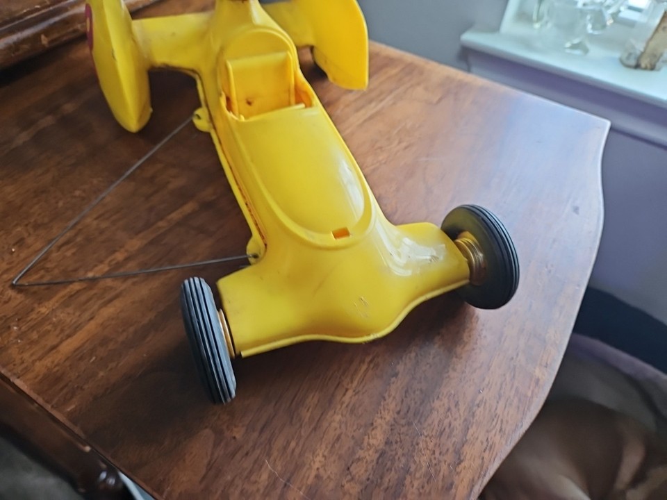 Vintage COX SHRIKE Prop Rod Gas Powered Tether Car For Parts Repair W ...