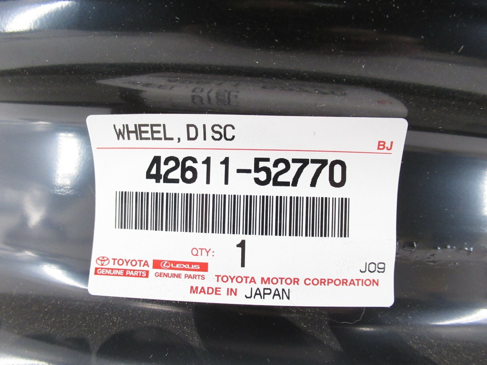 Genuine OEM Toyota 42611-52770 Steel Wheel Rim 12-19 Prius C 13-14 ...