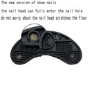 40 Pcs/20 Pairs Rubber Shoes Heel Taps Tips Repair Pad Replacement for ...