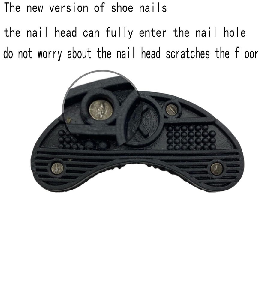 40 Pcs/20 Pairs Rubber Shoes Heel Taps Tips Repair Pad Replacement for ...