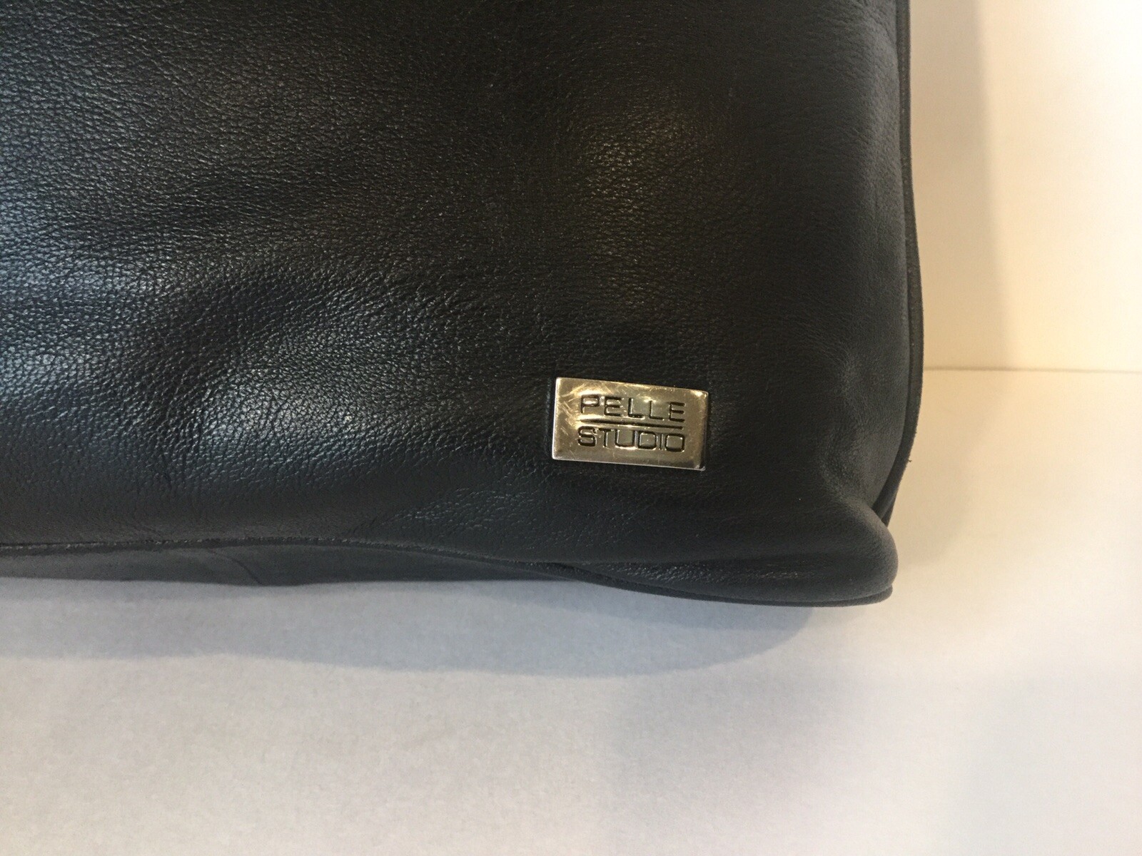 Wilsons Leather pelle Studio Backpack Purse Black Lea… - Gem