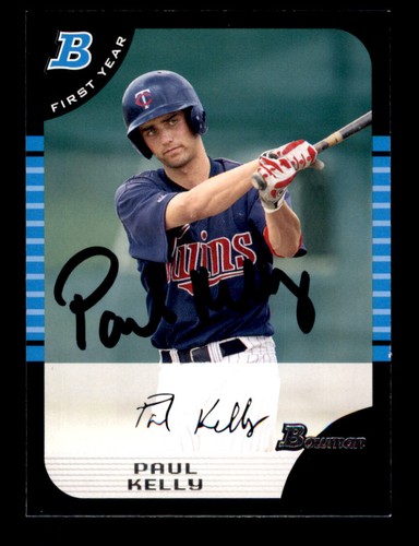 2005 Bowman - Paul Kelly - On Card Autograph | eBay