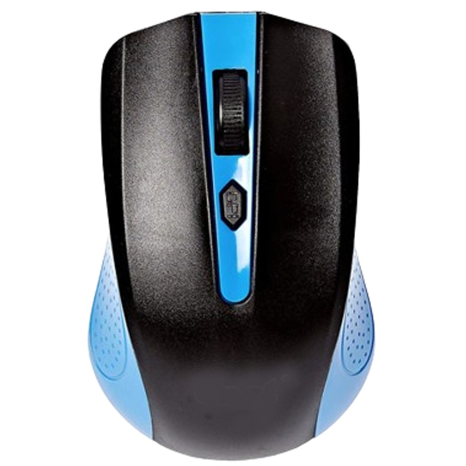 BLUE-BLACK Wireless G211 Gaming Mouse 2.4ghz Windows USB Laptop ...