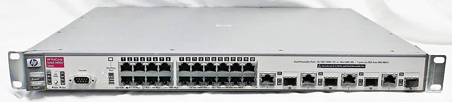 HP ProCurve (J4905A) 20-Ports External Switch Managed stackable ...