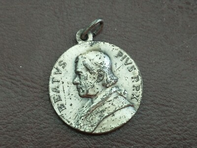 Pope Beatus Pius X 1903-1914 Medallion Vatican City Pio X Vintage Medal ...