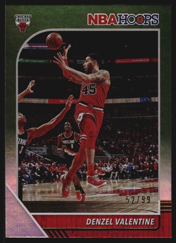 2019-20 Hoops Green #30 Denzel Valentine /99 | eBay