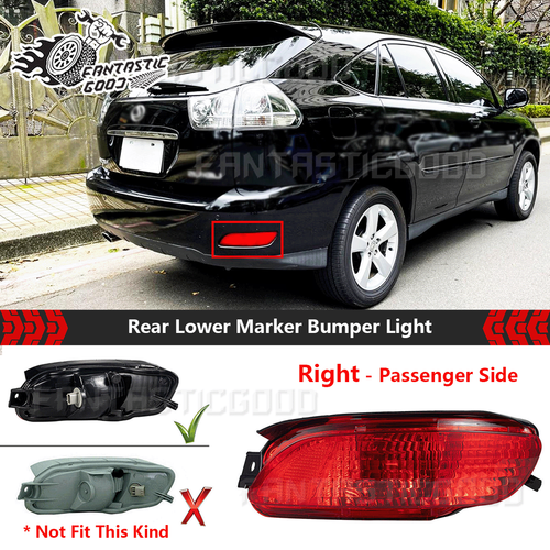 For Lexus RX330 RX350 RX400H 2004-09 Rear Right RH Passenger Marker ...