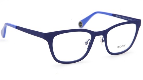 NEW WOOW Right Now 2 Col 9620M Matt Blue Flash EYEGLASSES FRAME 50-21 ...