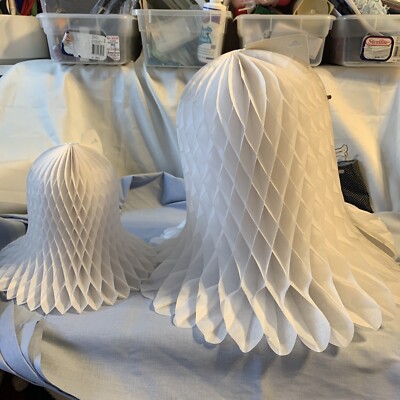 Westminster Paper Bells White Party Celebration 2 -9" & 5-15" | eBay