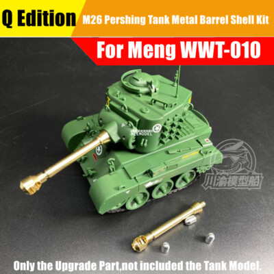 Chibi Style US M26 Pershing Heavy Tank Metal Barrel Upgrade Kit for ...