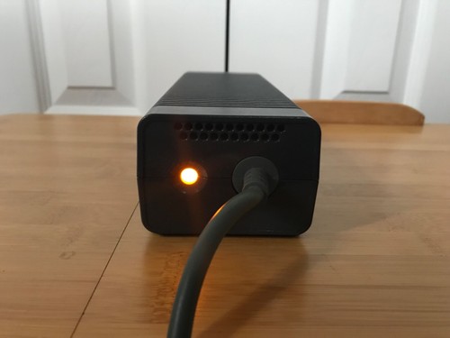 Xbox 360 AC Adapter MS P/N X815557-003;Microsoft.175W Output. Green ...