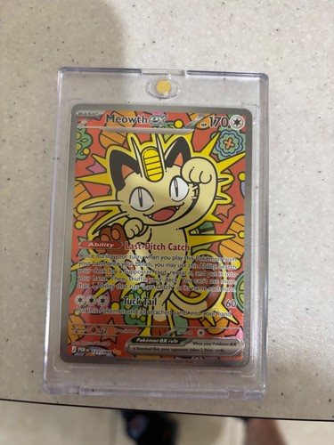 Meowth EX 121 Perfect Order Pokemon card | eBay Australia