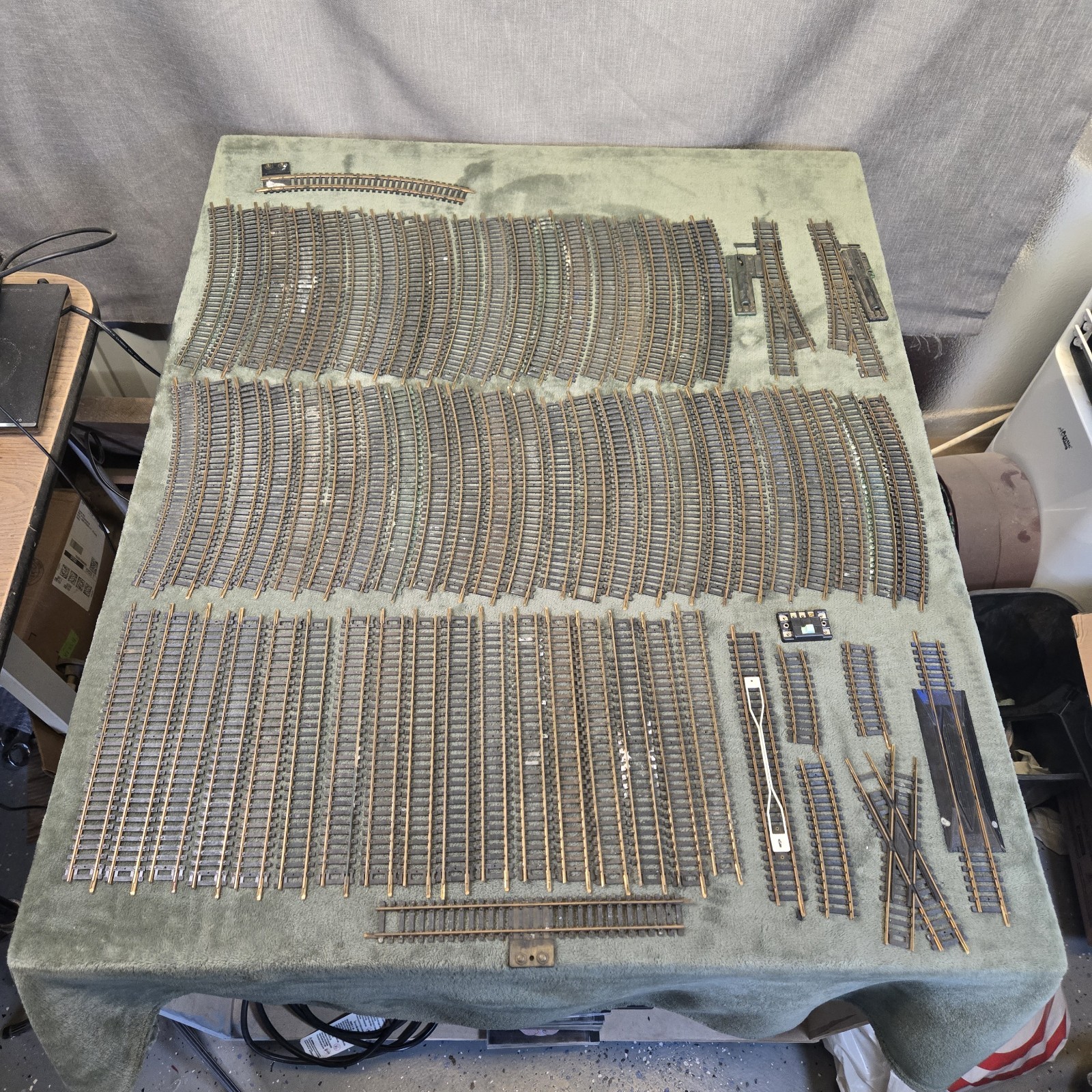 Lot Of 71 Vintage Atlas HO Scale Train Track Curved Straight Etc | eBay