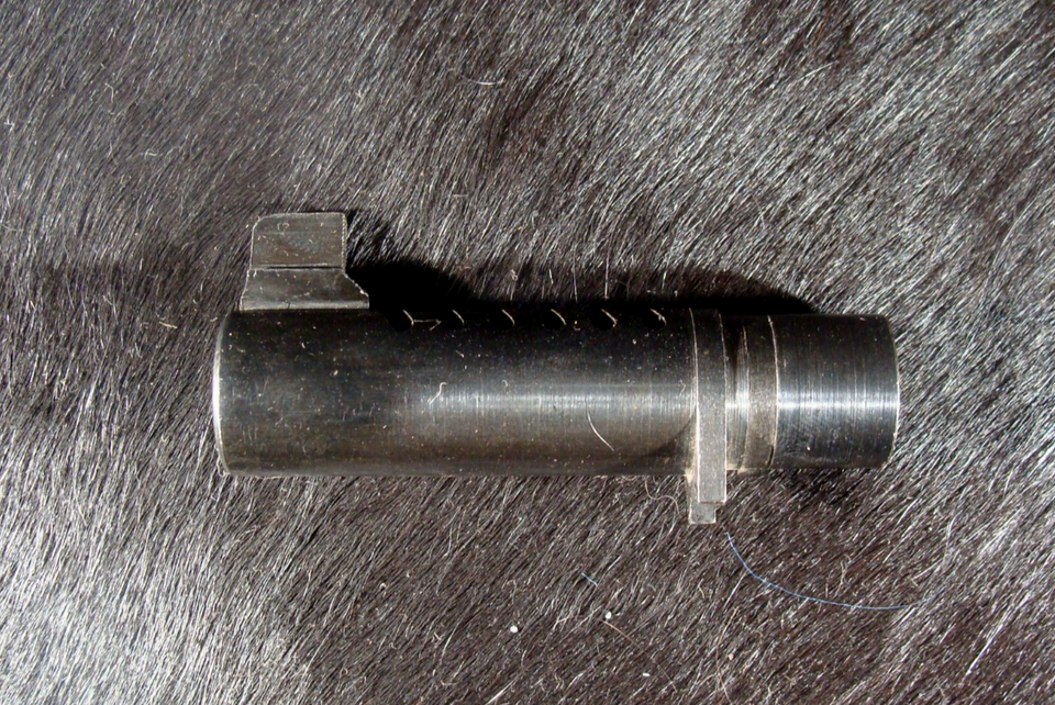 1911 Government Pistol .38 Super / 9mm Beckelhymer's Muzzle Brake w ...