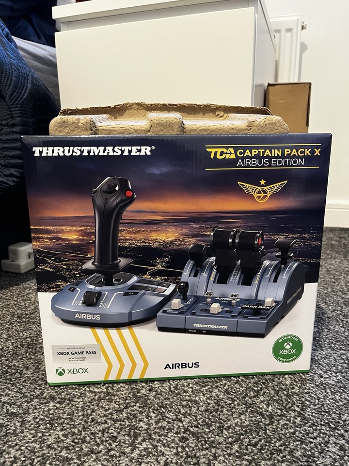Thrustmaster TCA Captain Pack X Airbus Edition Realistic Cockpit Set ...