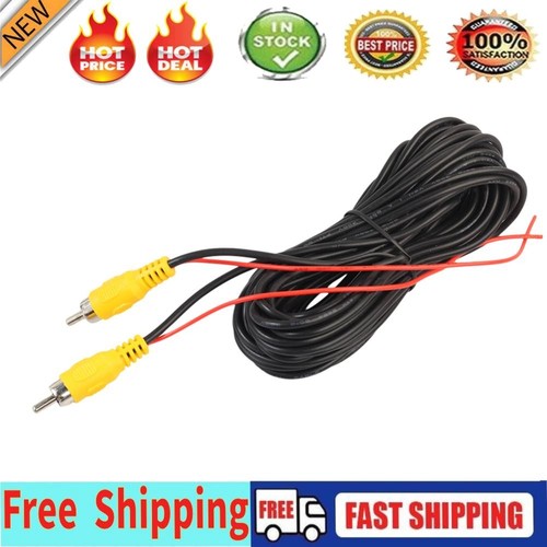 Reverse Camera Video Cable 6m/19.69ft RCA Male to Male Wire Cable for ...