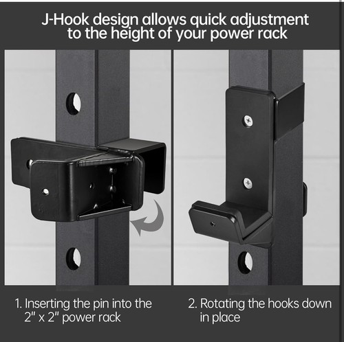 Synergy Power And Squat Rack J Cups | eBay