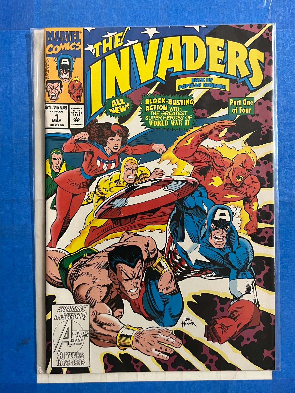 The Invaders #1 May 1993 Marvel Comics newsstand | Combined Shipping B ...