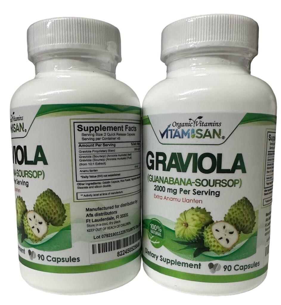 Guyabano Capsules Guyabano Capsules 500 Mg X 100's (Organic Herb)