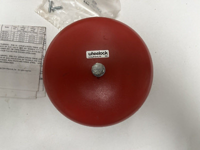 WHEELOCK MB-G6-24-R - MB-G6-24-R BELL RED 24 VDC 6 INCH | eBay