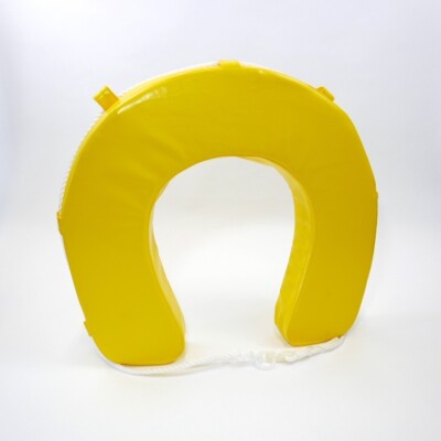 Horseshoe Lifebuoy - Yellow Man Overboard Rescue Boat Yacht Sailing ...