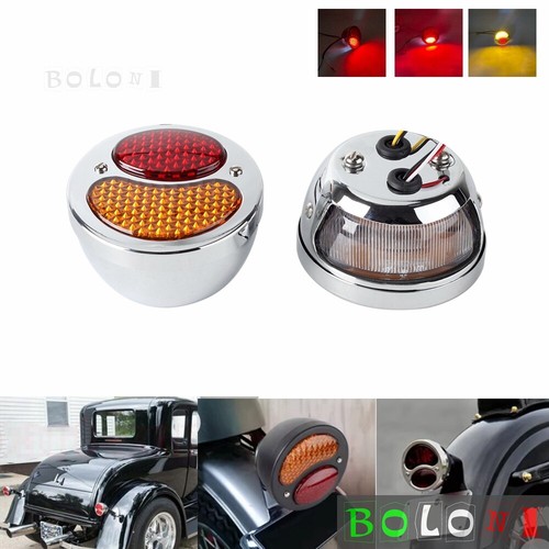 For Ford Model A Rat Rod Hot Rod Retro LED Brake Turn Signals Tail ...
