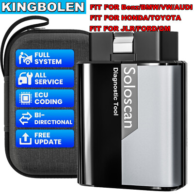 KINGBOLEN SOLOSCAN Ediag Elite Car DiagnosticTool OBD2 Scanner All free ...