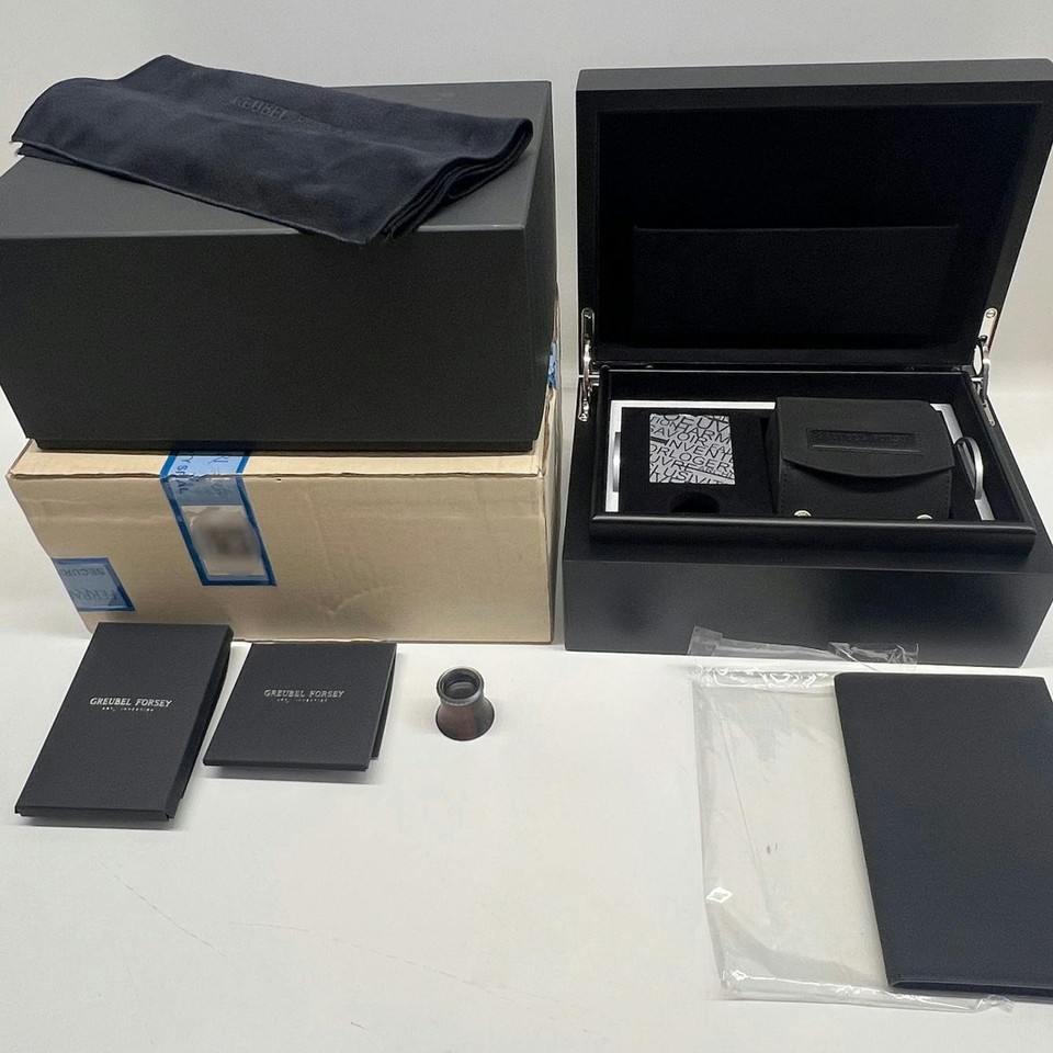 Greubel Forsey Tourbillon 24 Secondes Architecture Titanium Watch GF01H TI ARCH | eBay