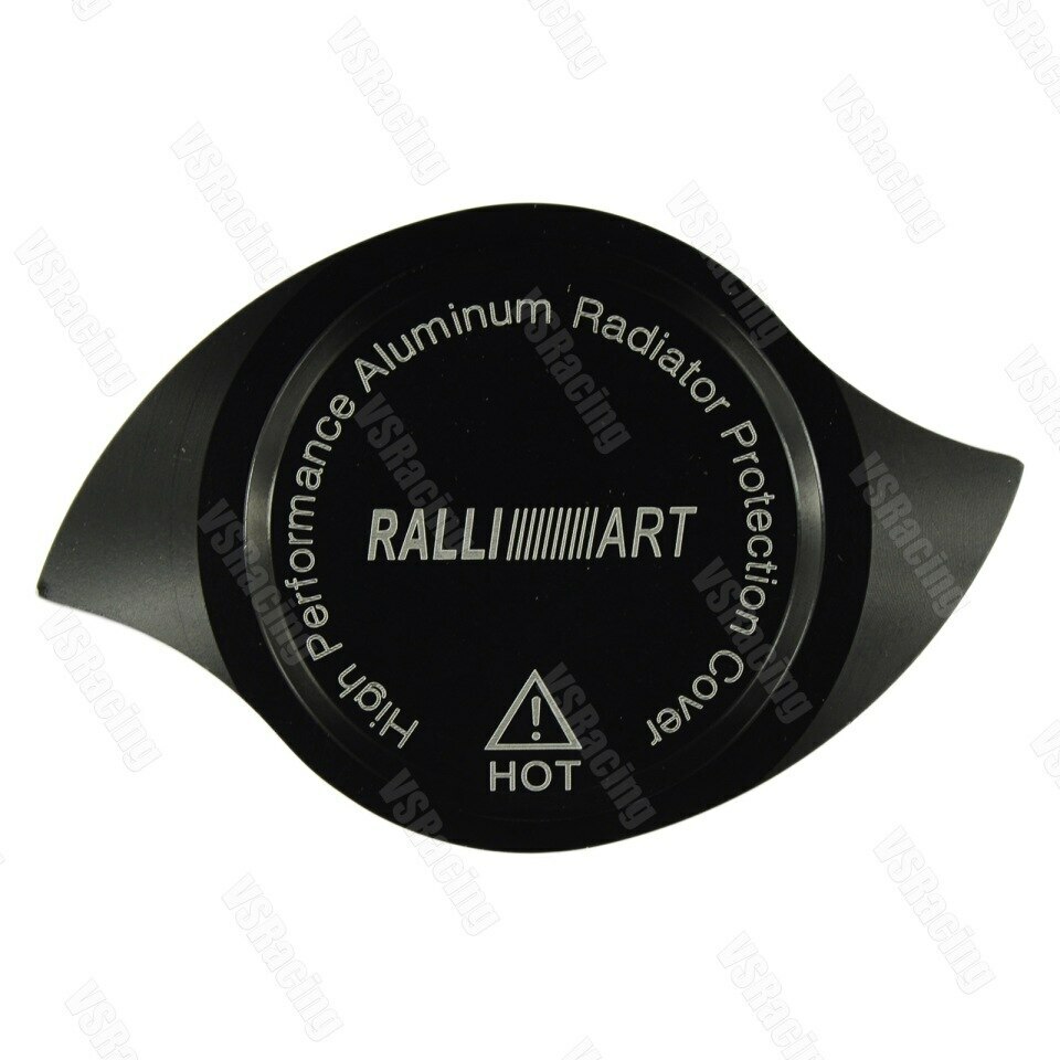 1X NEW JDM CNC Billet Aluminum RALLIART Car Radiator Cap Protection ...