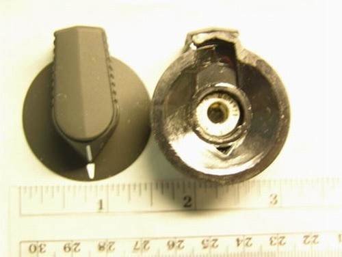 4 EHC MS91528-1B2B Switch Knobs 1.5"Dia. 1/4" Shaft | eBay