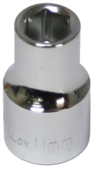11mm x 1/2" Drive Standard Socket (6 Point) T&E Tools 54211 | eBay ...