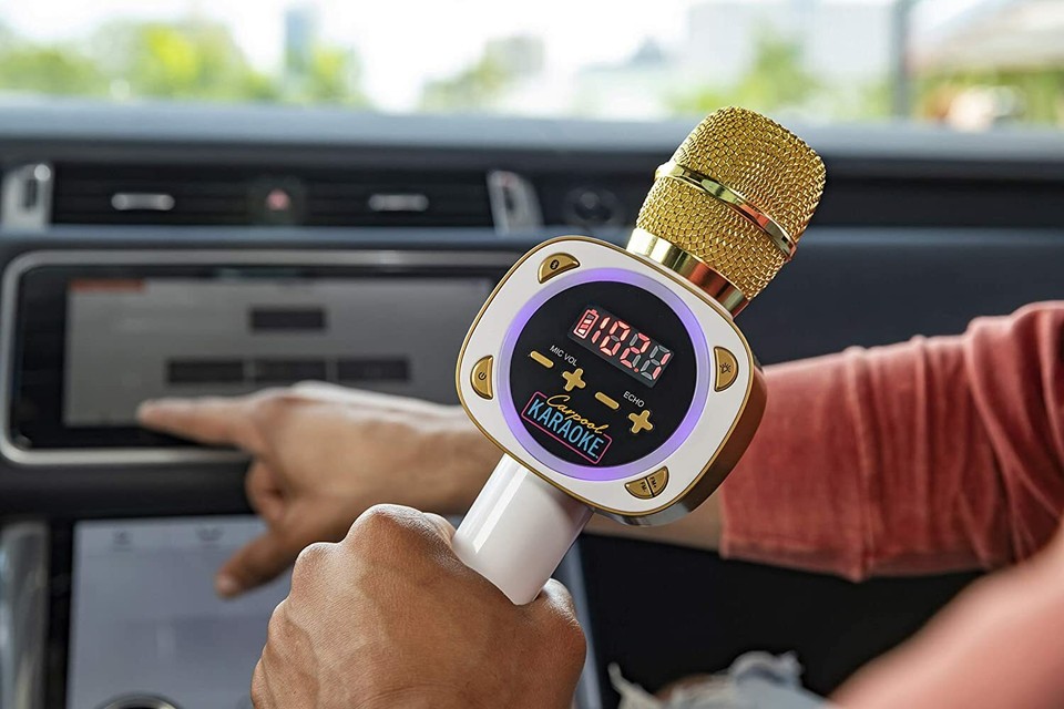 Official Carpool Singing Machine Karaoke The Mic Bluetooth Microphone ...