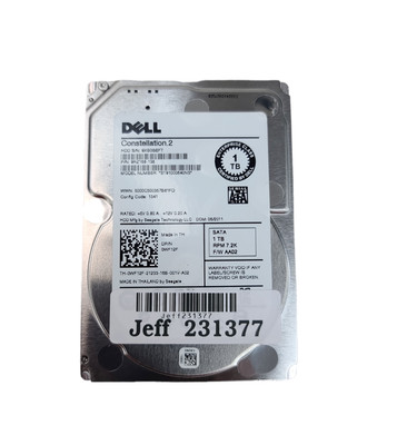DELL SEAGATE ST91000640NS Constellation.2 1TB 7.2K RPM 2.5" HDD 0WF12F ...