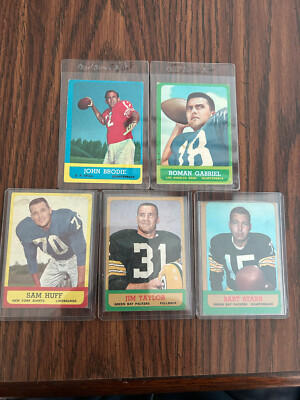 1963 TOPPS FOOTBALL - YOU PICK | eBay