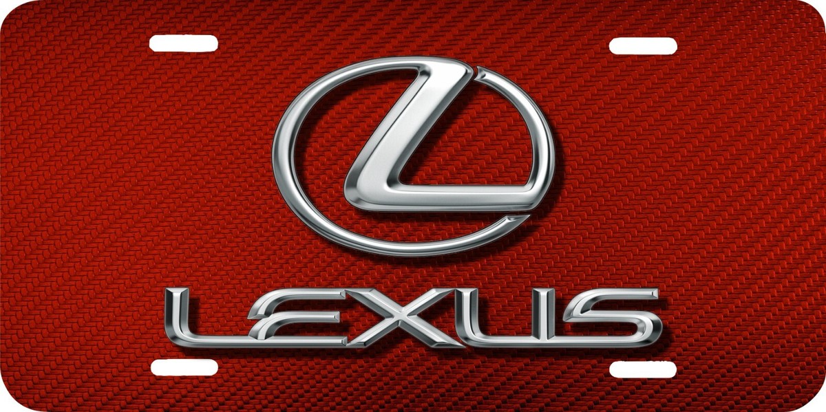 Lexus Plate Logo Lexus F Sport Logo Black License Plate Frame