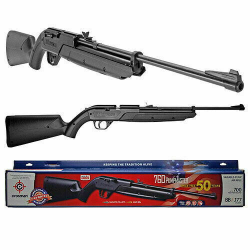 Crosman 760 Pumpmaster .177 Caliber 700 FPS BB Variable Pump Air Rifle ...