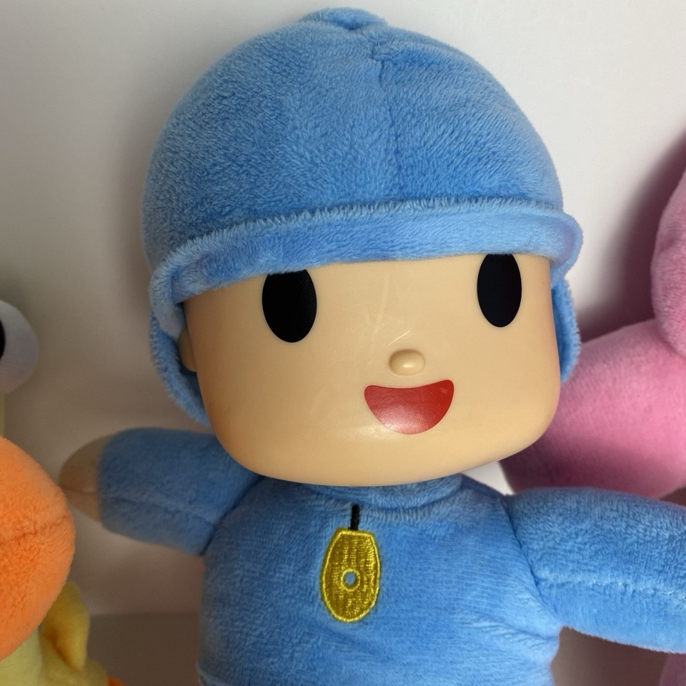 Pocoyo Elly And Pato Soft Plush Stuffed Figure Toy Doll Bundle ...
