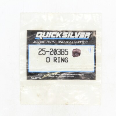 Quicksilver O-Ring Part Number - 25-20385 | eBay