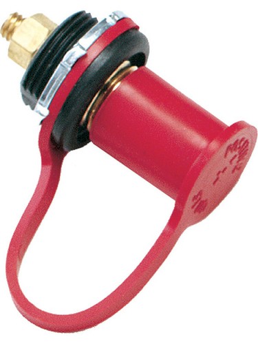 Longacre Remote Battery Terminal 6V to 36V Brass PVC Insulated Cap R ...