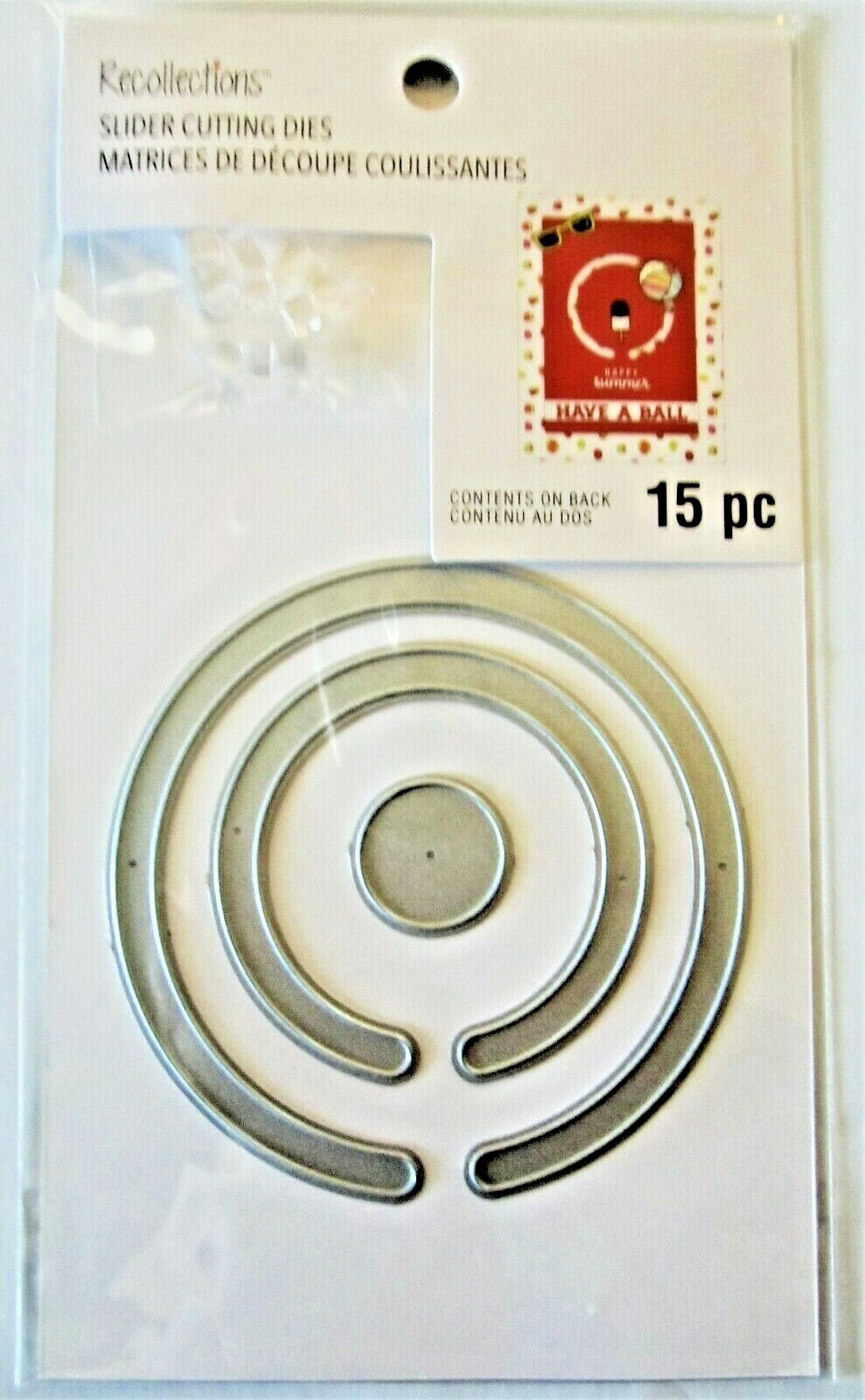 Circle Slider Thin Metal Die Set by Recollections 658149 NEW! | eBay