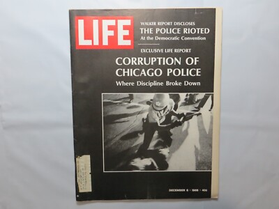 Life Magazine December 6, 1968 Corruption of Chicago Policy TA | eBay