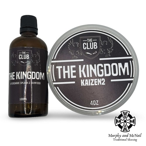 The Kingdom Shaving Soap (Kaizen 2) and Splash - by Ariana & Evans (Pre ...