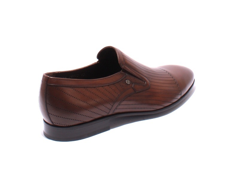 ROBERTO SERPENTINI 20942a Brown Laser Cut Leather Classic Shoes 45 / US ...