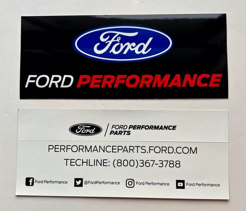 Ford Performance Logo Decal Decals Emblem Sticker ( SEMA Handout) | eBay