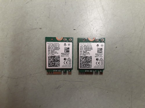 (2) Intel 8265NGW Wireless-AC 8265 802.11ac Wireless + Bluetooth Card ...