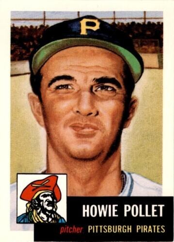 1991 Topps Archives 1953 Reprint #83 Howie Pollet Pirates | eBay