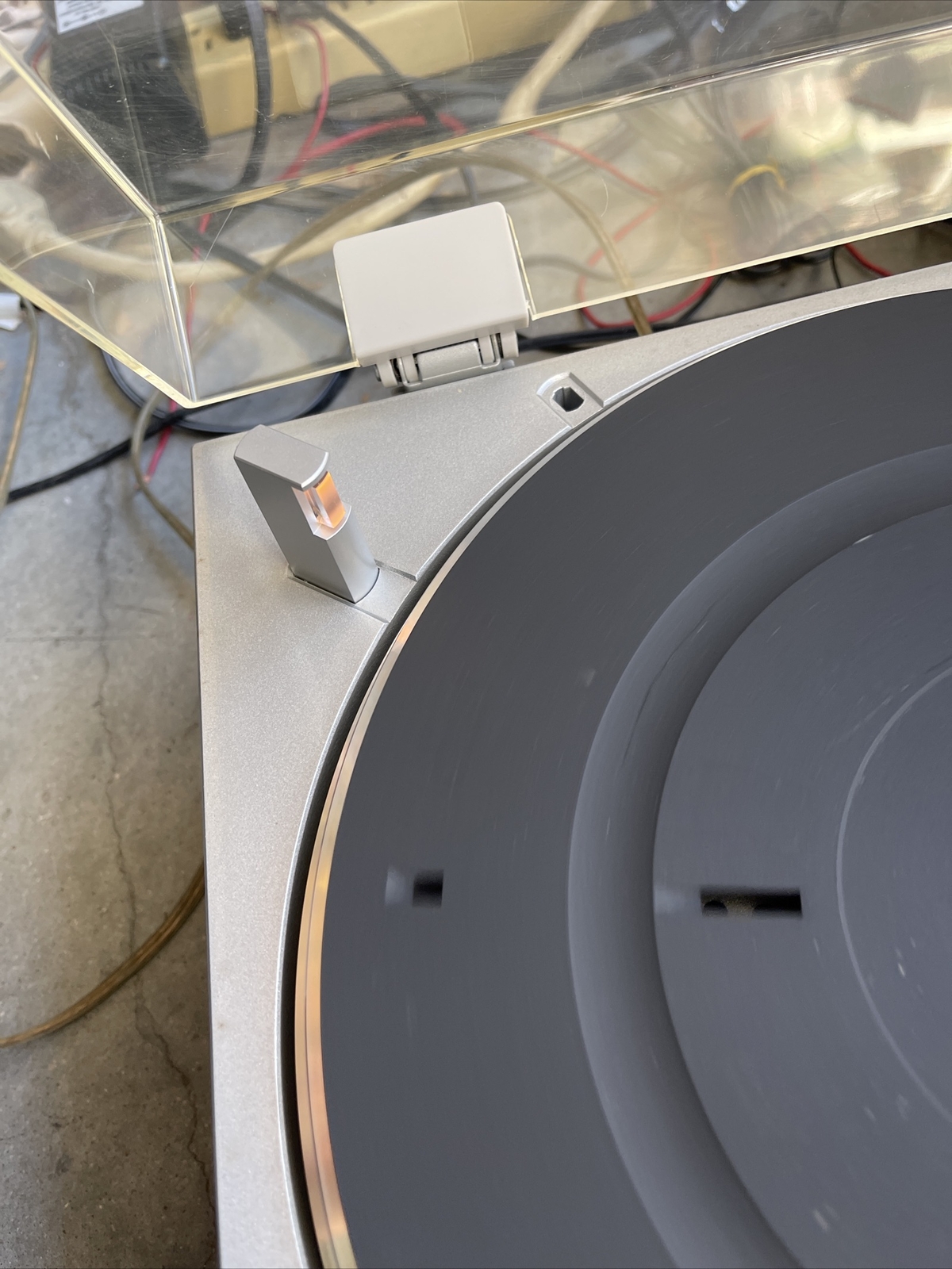 Sony PS-LX3 Direct Drive Turntable No Headshell Or Cartridge Powers On ...